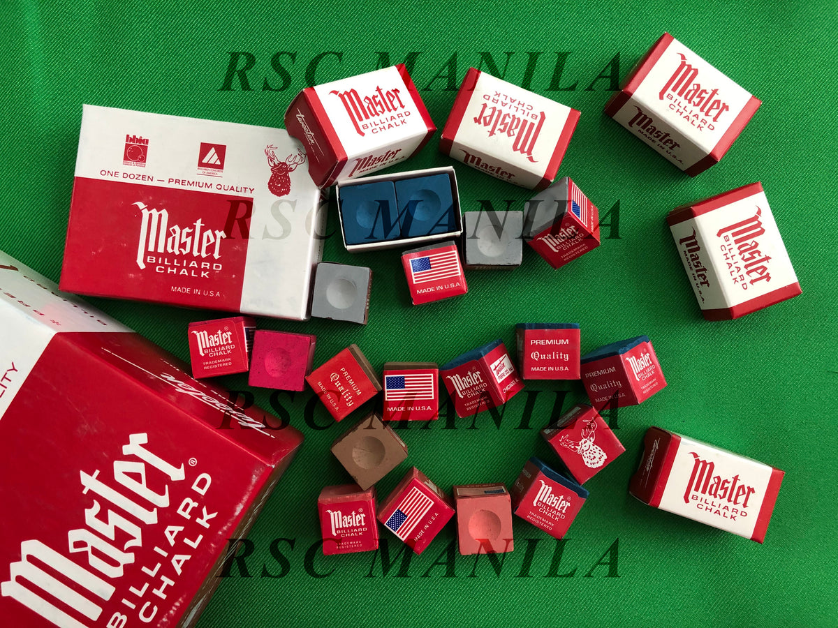 Master Chalk by Tweeten Fiber USA | Manila Billiards